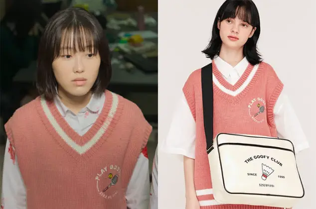 ALL OF US ARE DEAD : Hyo-ryeong's cable knit vest in S1E03 - Fringues ...