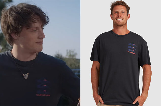 LES LIAISONS DANGEREUSES : le t-shirt noir de Tristan - Fringues de séries