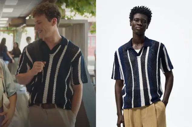 DEMAIN NOUS APPARTIENT : le polo en maille à rayures de Jack dans l ...