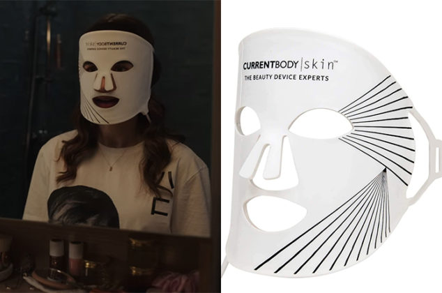 EMILY IN PARIS : Emily's anti-ageing flexible LED face mask in S3E01 ...