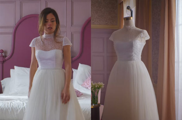 UN CONTE PARFAIT : la robe de mariée de Margot dans l'épisode 1x01 ...